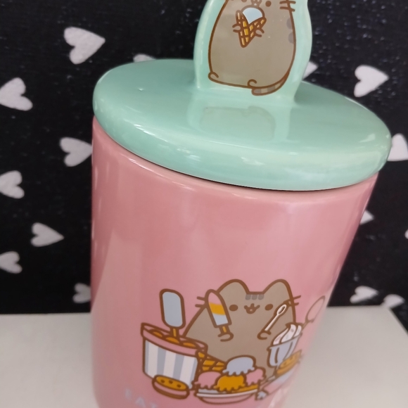 Pusheen | Kitchen | Pusheen Eat Dessert First Canister | Poshmark